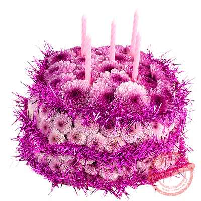 BCF-109 PURPLICIOUS CAKE - Little Flower Hut #1 Singapore Online Florist