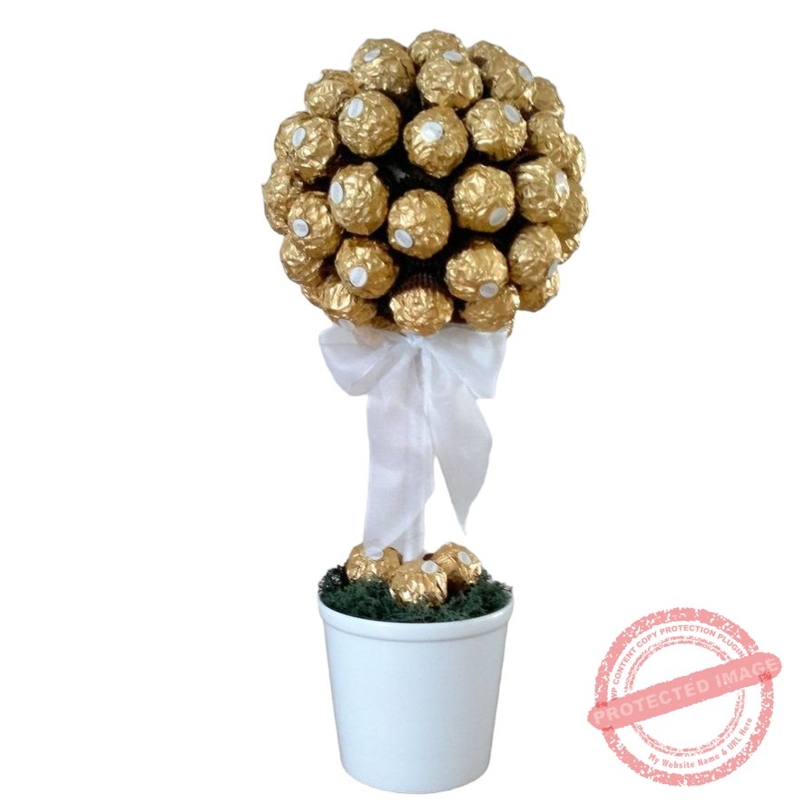 HBC-106 DELECTABLE FERRERO ROCHER BOUQUET - Little Flower Hut #1 ...