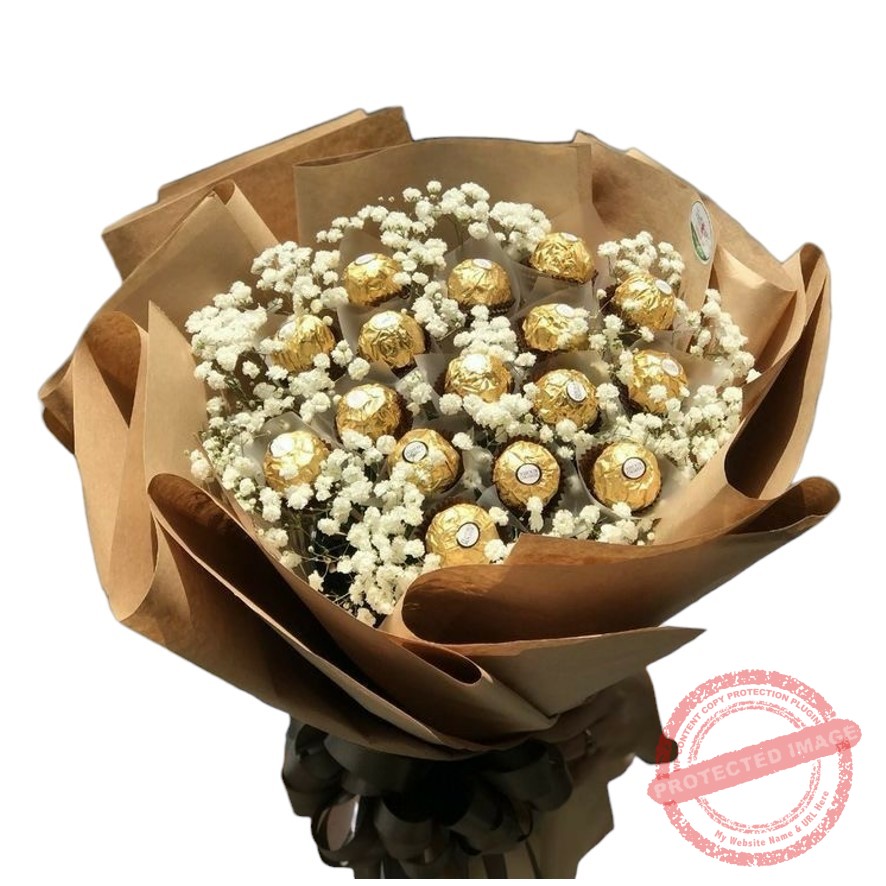 HBC-116 Savoury Ferrero Rocher Bouquet - Little Flower Hut #1 Singapore ...