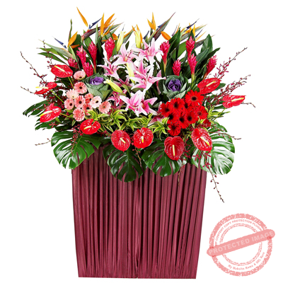 OP-13 HUAT AR! - Little Flower Hut #1 Singapore Online Florist