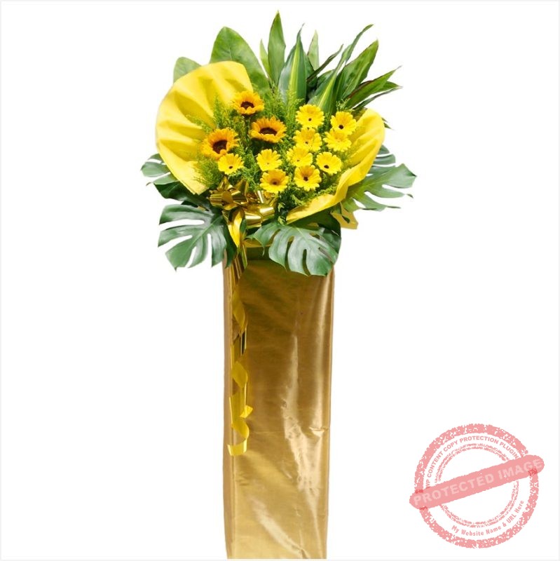 OP-143 Congratulatory Flower Stand - Unity - Little Flower Hut #1 ...