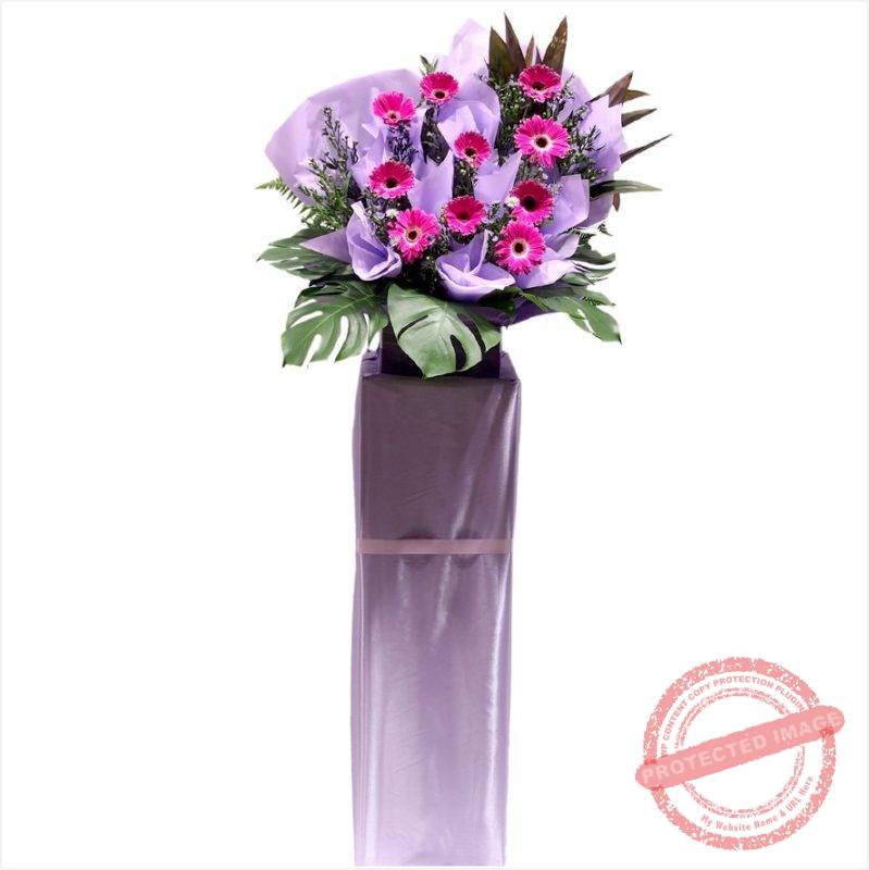 OP-151 Congratulatory Flower Stand - Brighten - Little Flower Hut #1 ...