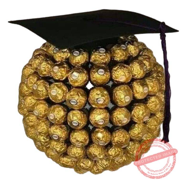 HBC-124 Graduation Ferrero Rocher Bouquet - Little Flower Hut #1 ...