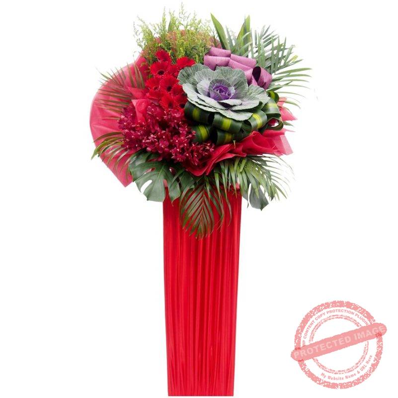 OP-156 Congratulatory Flower Stand - Determination - Little Flower Hut ...